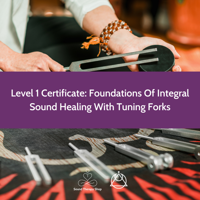 Certified Level 1 Sound Healing With Tuning Forks Course